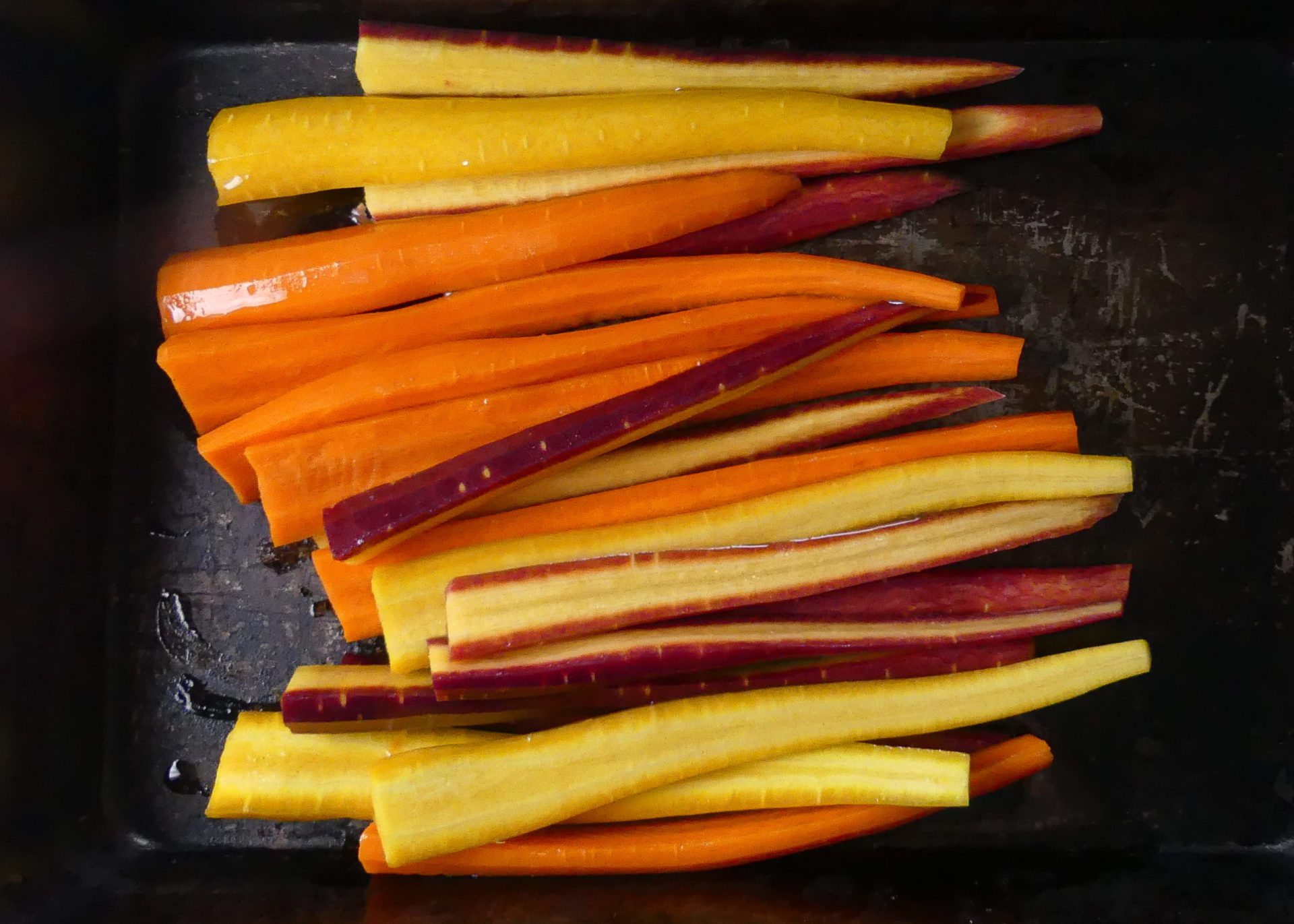 Grilled and Glazed Carrots with Spicy Honey Butter