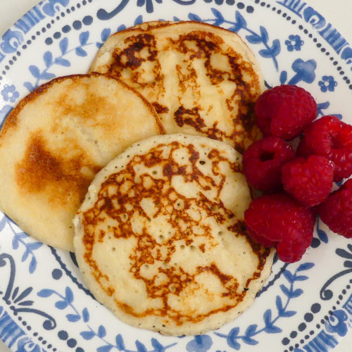 Sourdough Ricotta Pancakes