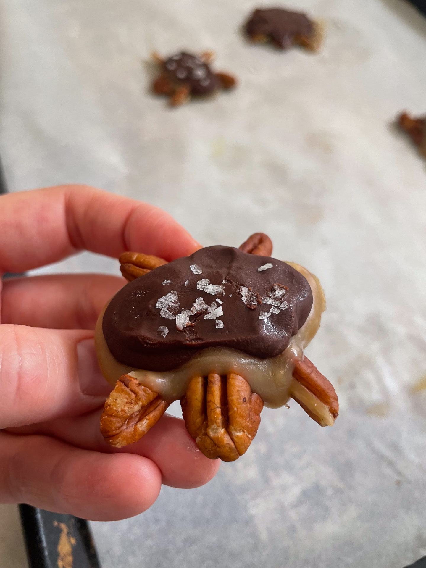 The Best Chocolate Turtles | A Healthy Vegan, Gluten-Free, Dairy-free ...