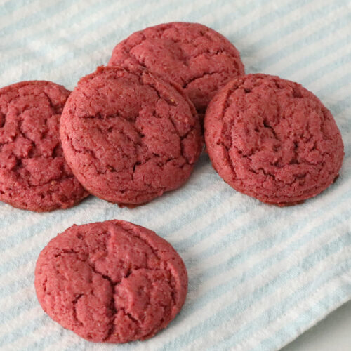 Pretty Pink Cookies | How to make Strawberry Cookies
